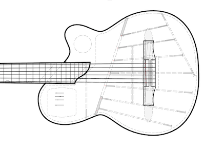 Electric Nylon String 3D CNC - GenOne Luthier Services