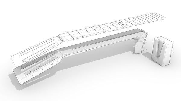 00-28vs 14-Fret 3D CNC Files - GenOne Luthier Services