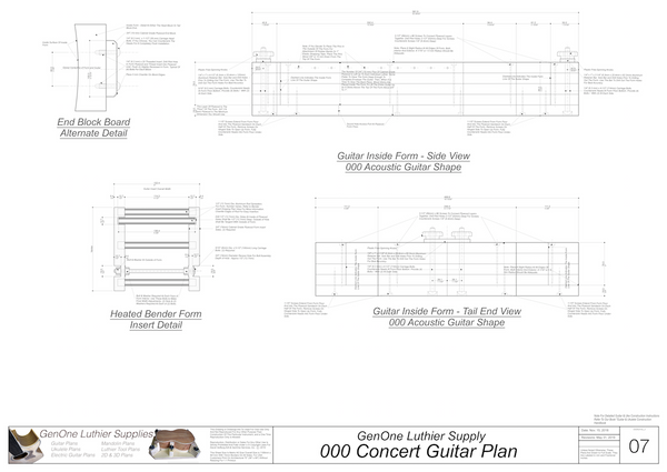 000 Form Package - GenOne Luthier Services