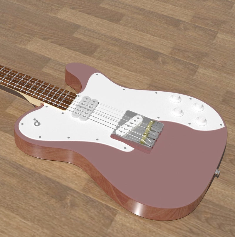 Solid Body Electric Guitar Plans - GenOne Luthier Services