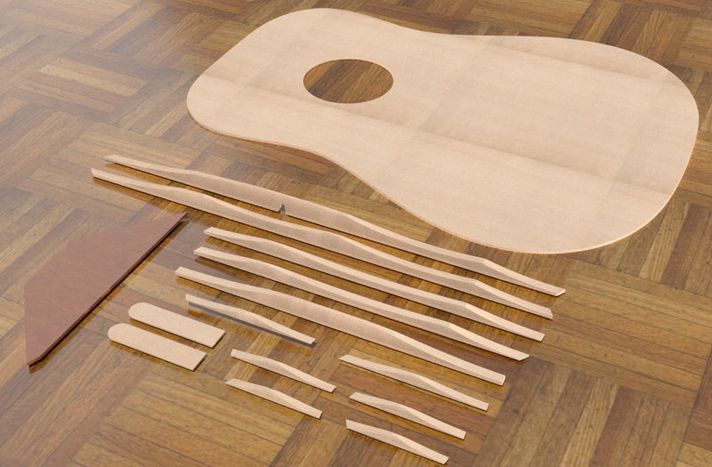 Dreadnought SS 3D CNC Files - GenOne Luthier Services