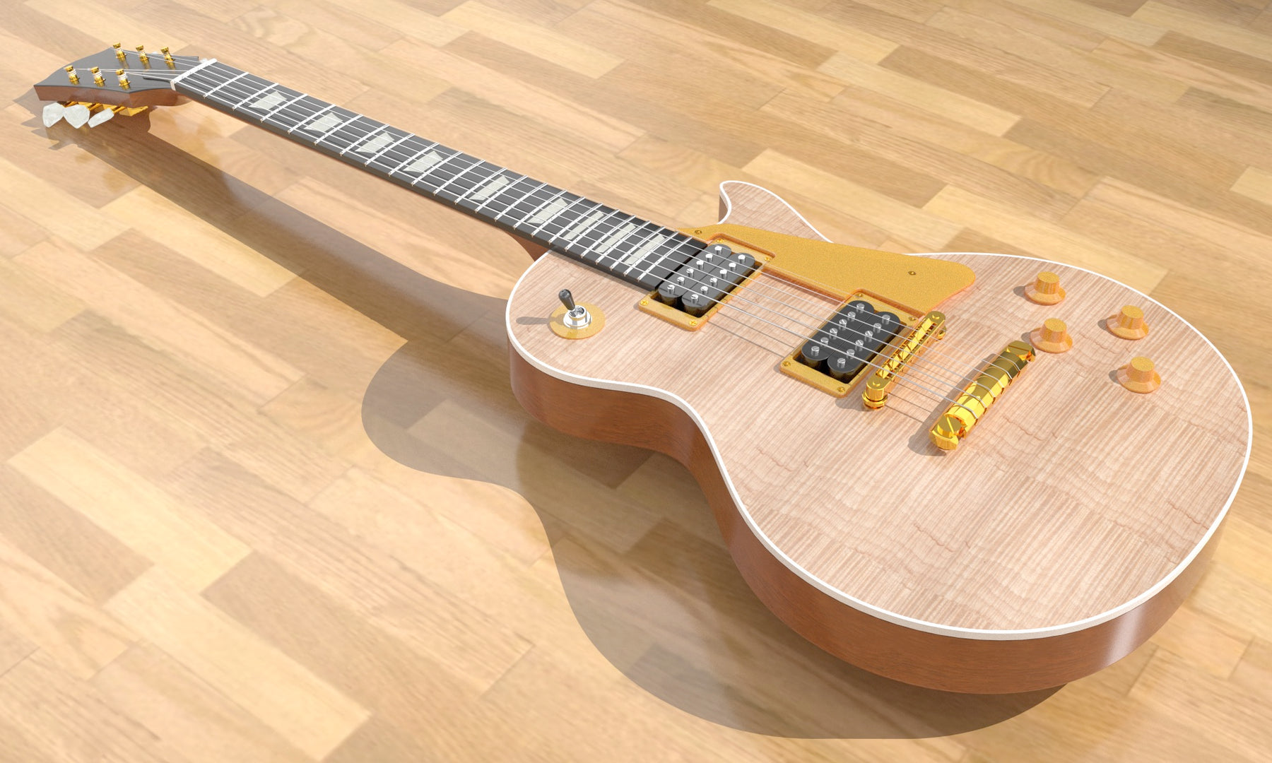 Electric Guitar 3D CNC - GenOne Luthier Services
