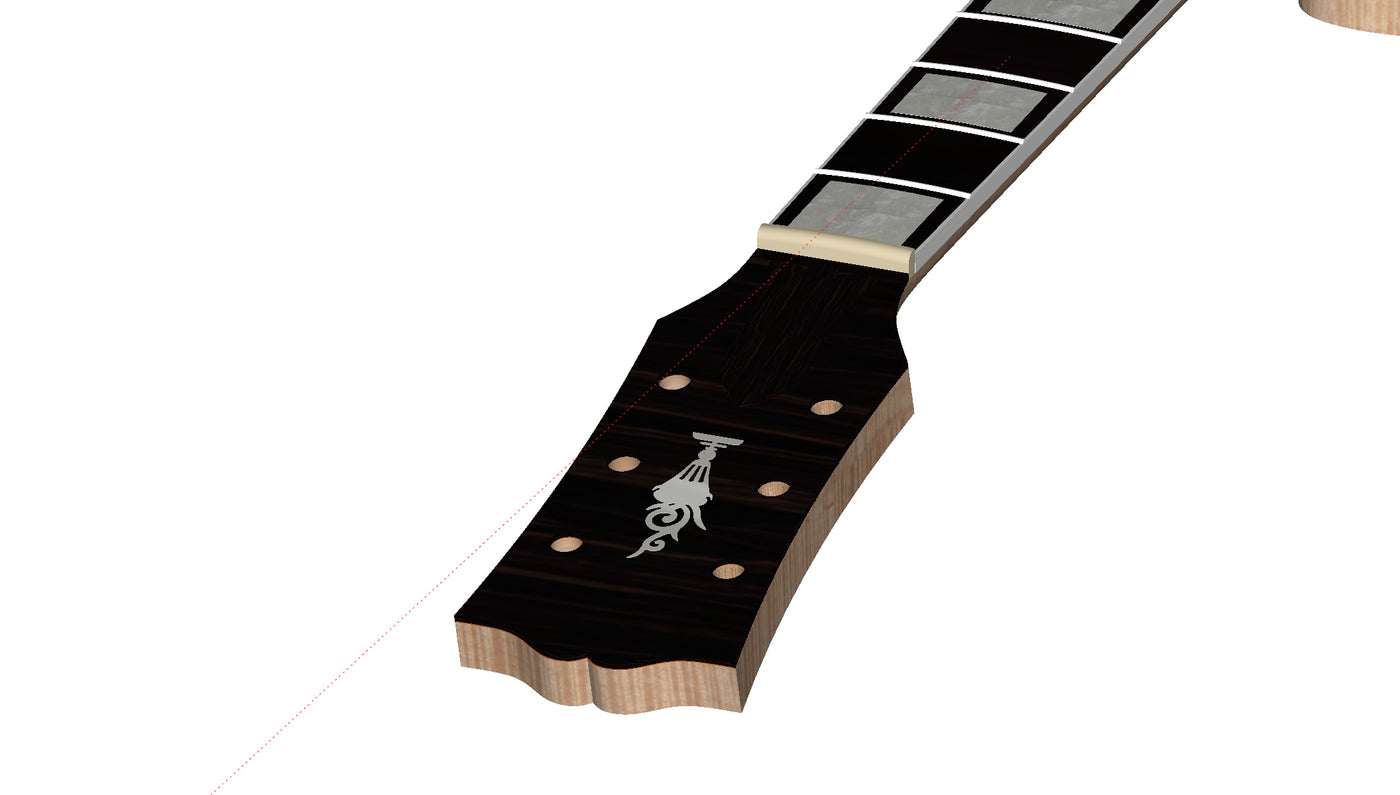 Electric Guitar 3D CNC - GenOne Luthier Services